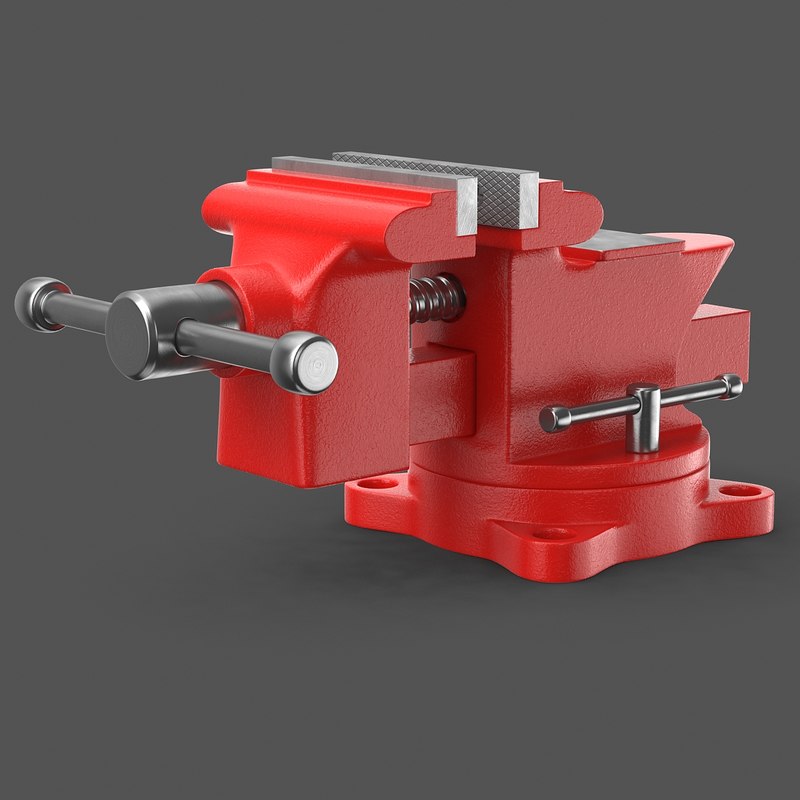 3d model of vise