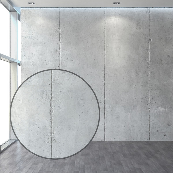 Texture concrete loft plate
