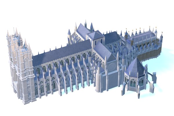 3d model of westminster abbey church