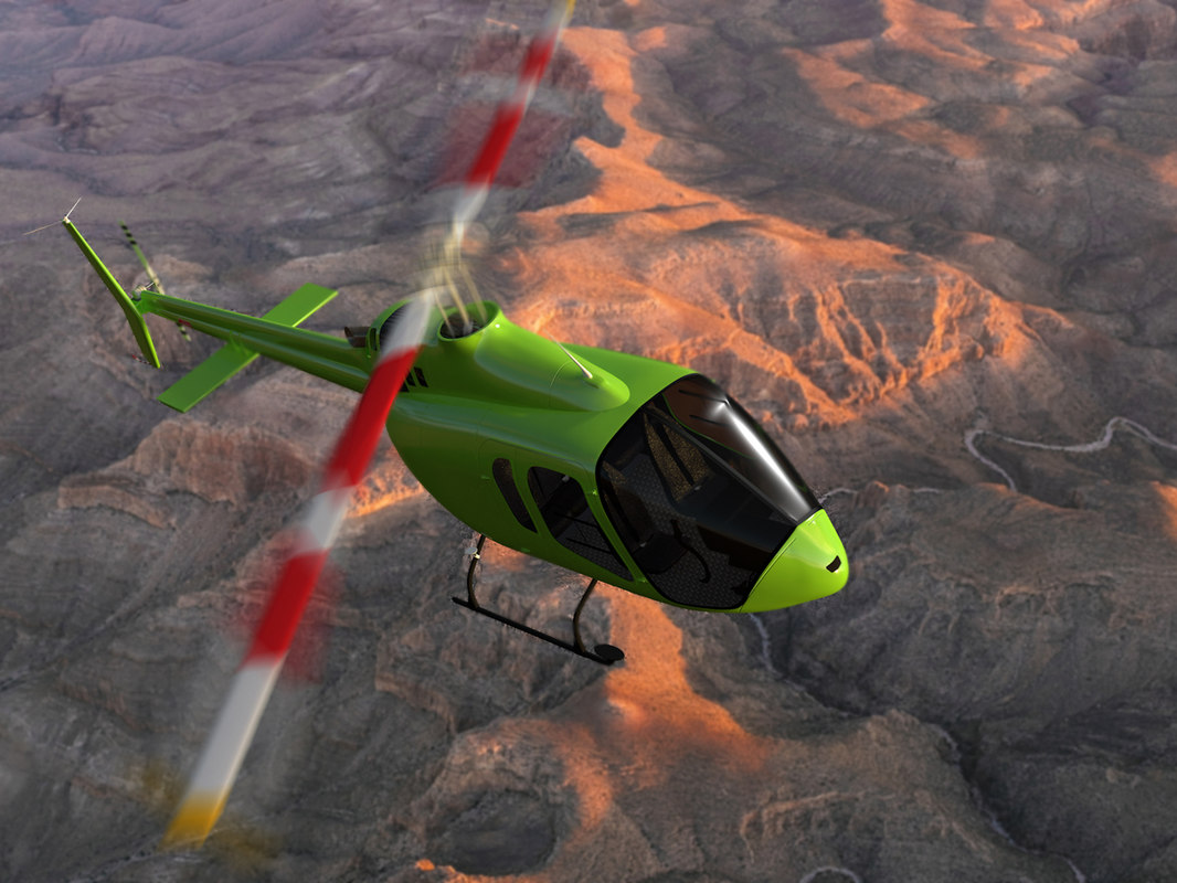 Bell 505 3D - TurboSquid 1223809