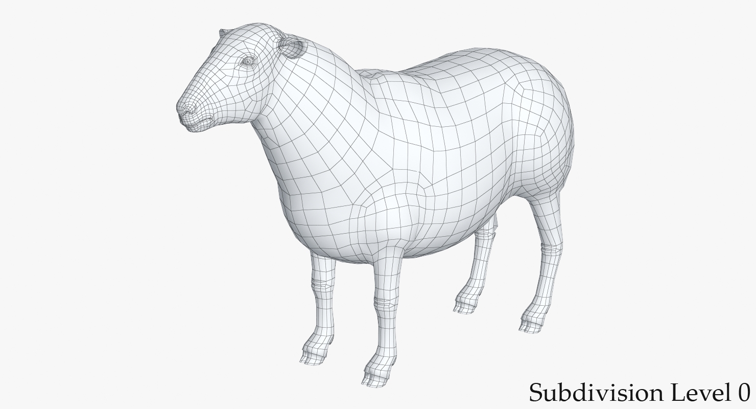 3d 3ds sheep