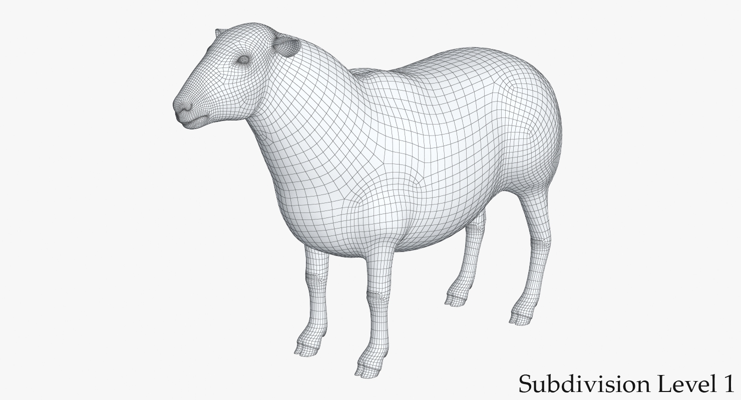 3d 3ds sheep