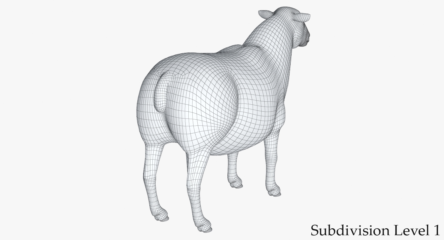 3d 3ds sheep