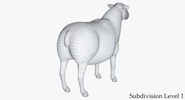 3d 3ds sheep