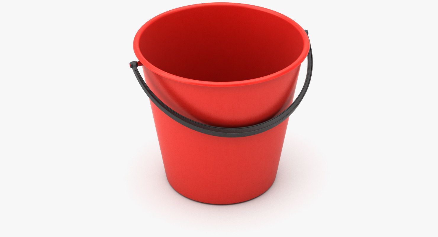3d bucket model