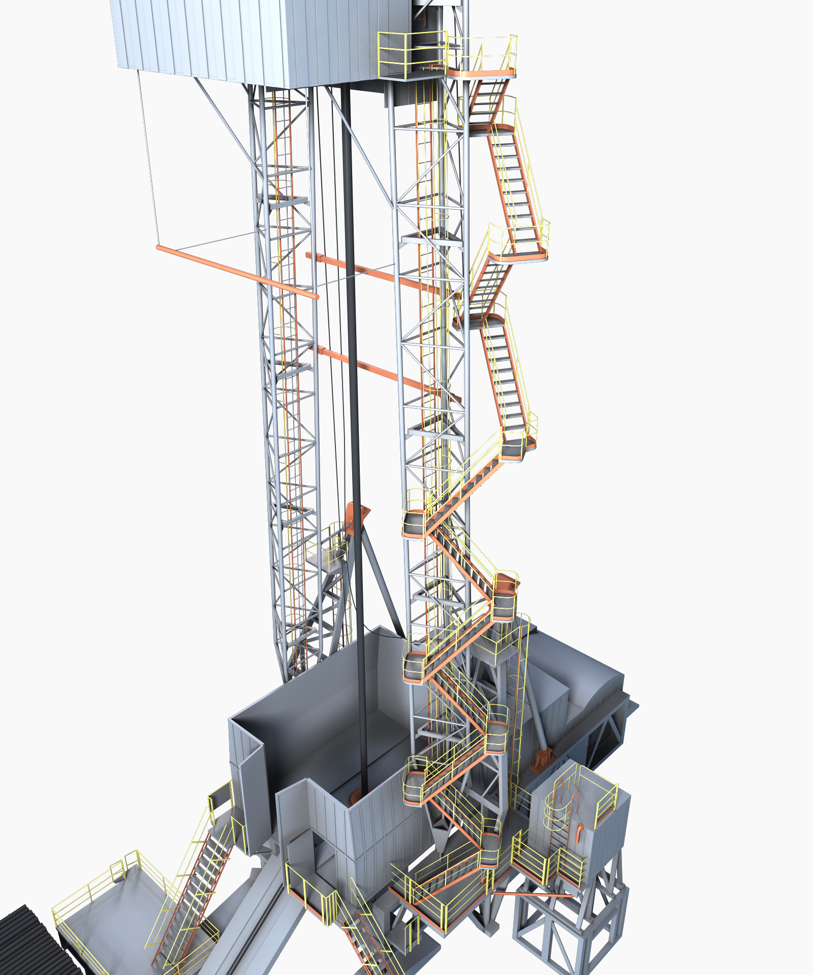 3D model oil rig | 1145754 | TurboSquid