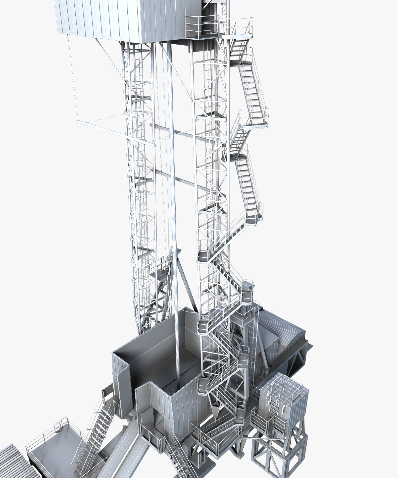 3D model oil rig | 1145754 | TurboSquid