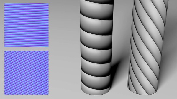 Texture Targa pillar normal texture