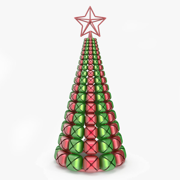 jingle bells christmas tree 3d model