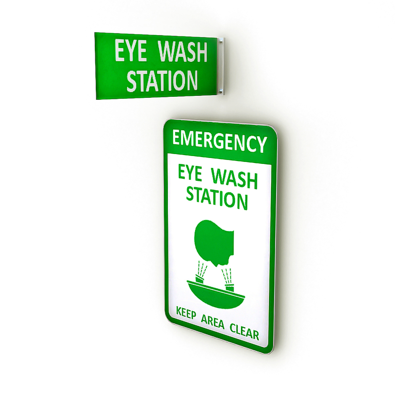 3d eye wash station model