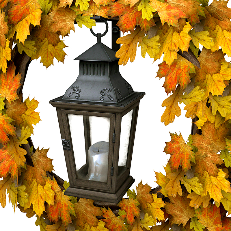 halloween decorations 3d model