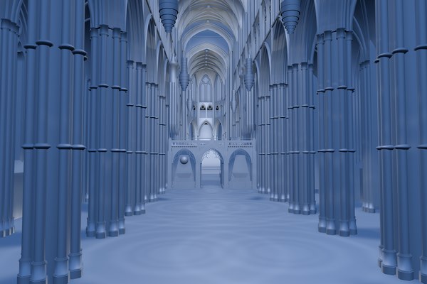 3d model of westminster abbey church