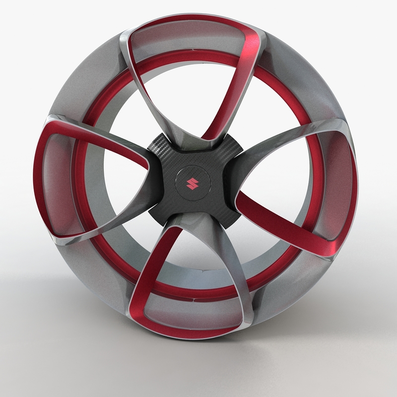 18 suzuki car rim 3D model - TurboSquid 1507729