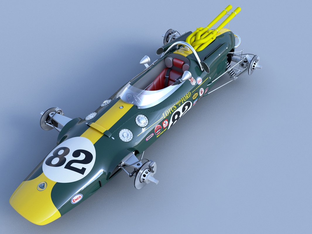 1965 38 indy car 3ds