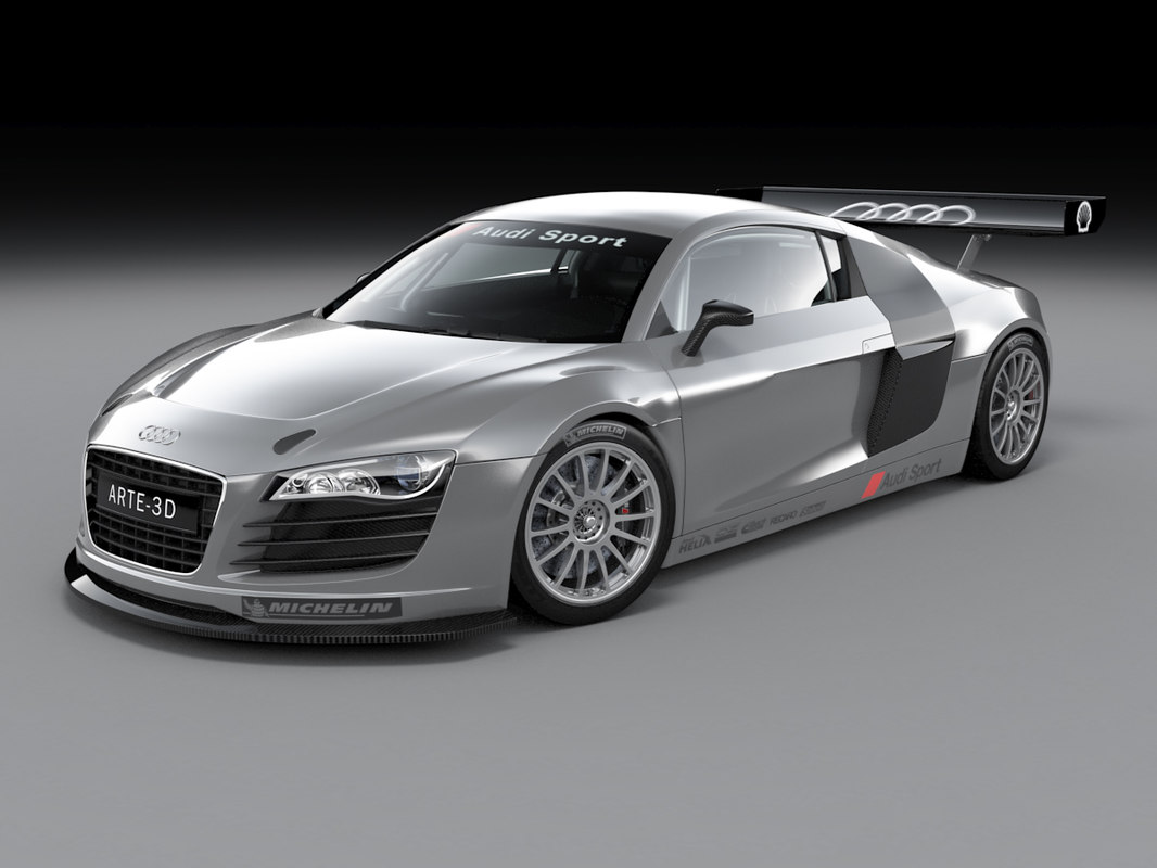 3d audi r8 gt3