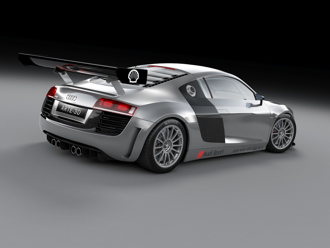 3d audi r8 gt3
