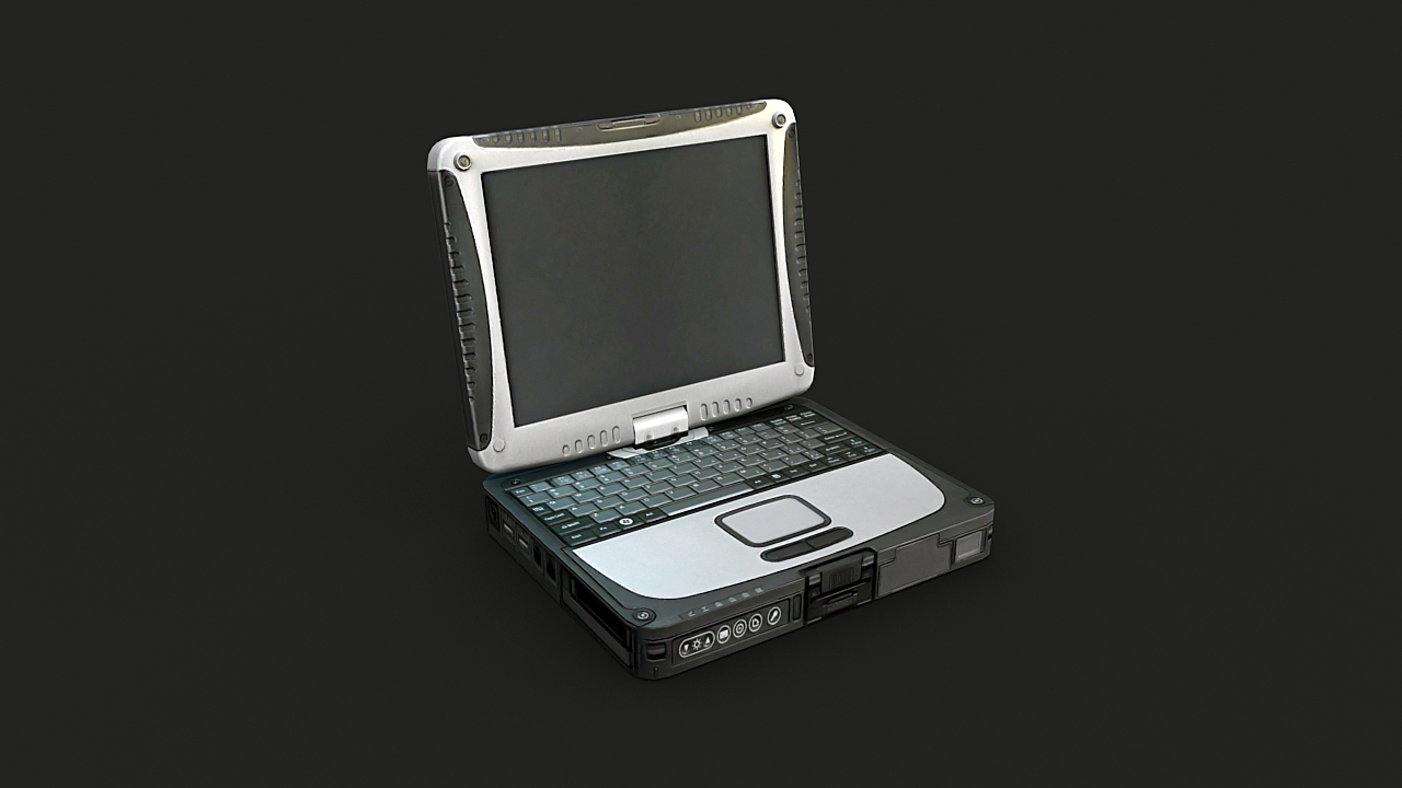 laptop 3d model