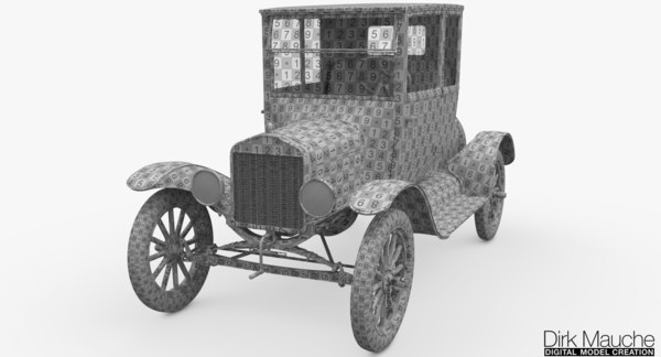 3d model t coupe