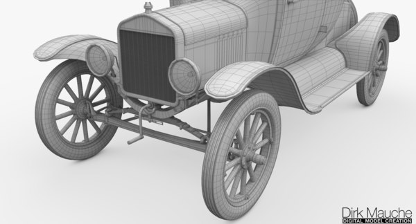 3d model t coupe