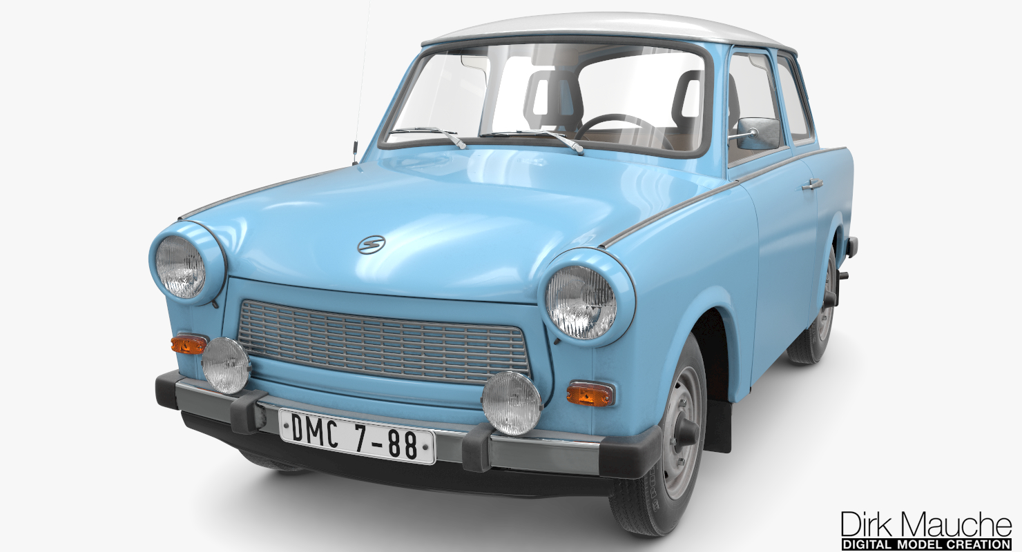 trabant 601s 3d model