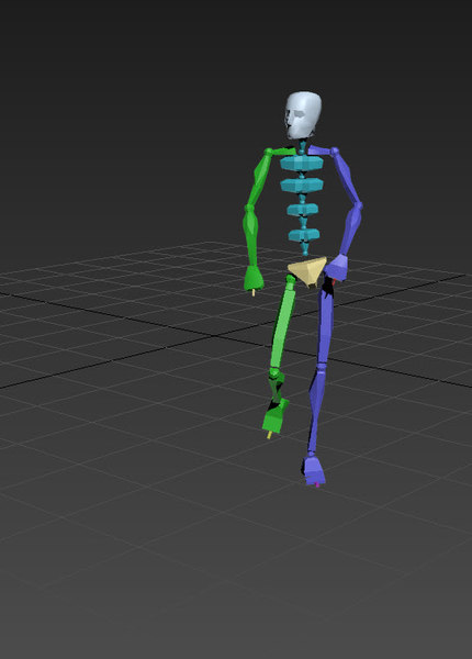 Motion FBX catwalk capture animation