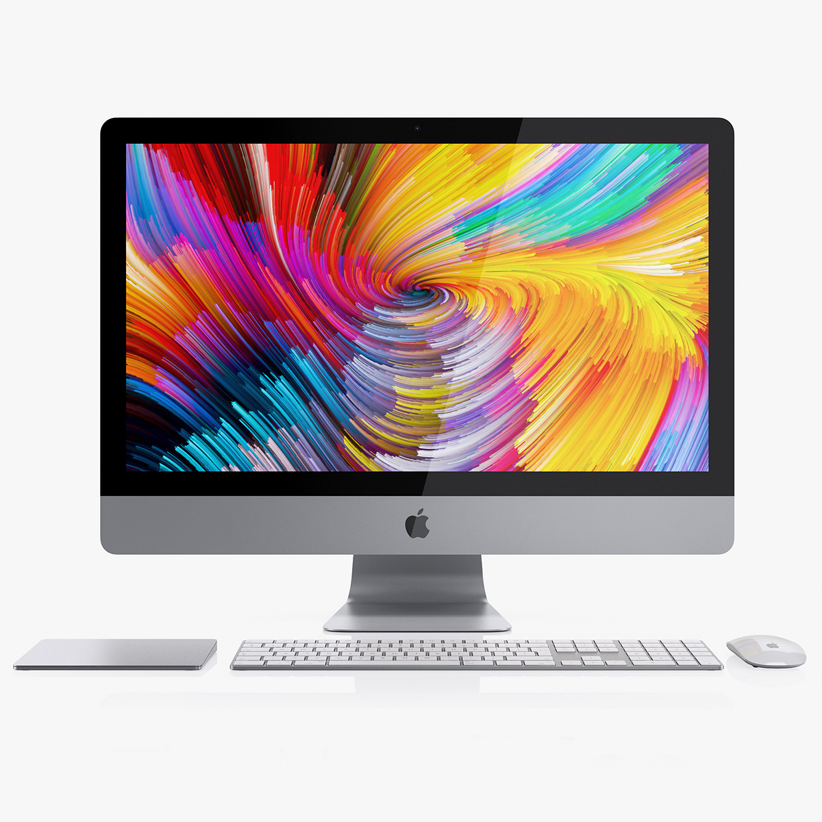 3D model imac 27-inch set 2017 - TurboSquid 1179794