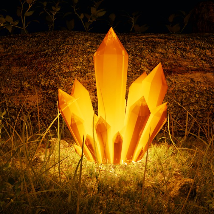 3D glowing crystal model - TurboSquid 1318896