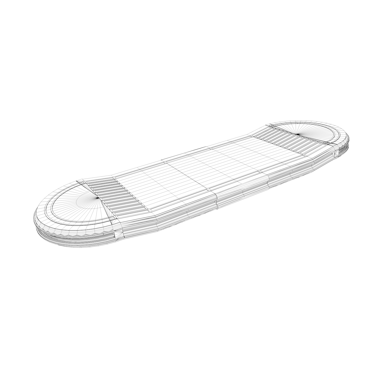 Futuristic hoverboard 3D model - TurboSquid 1319082