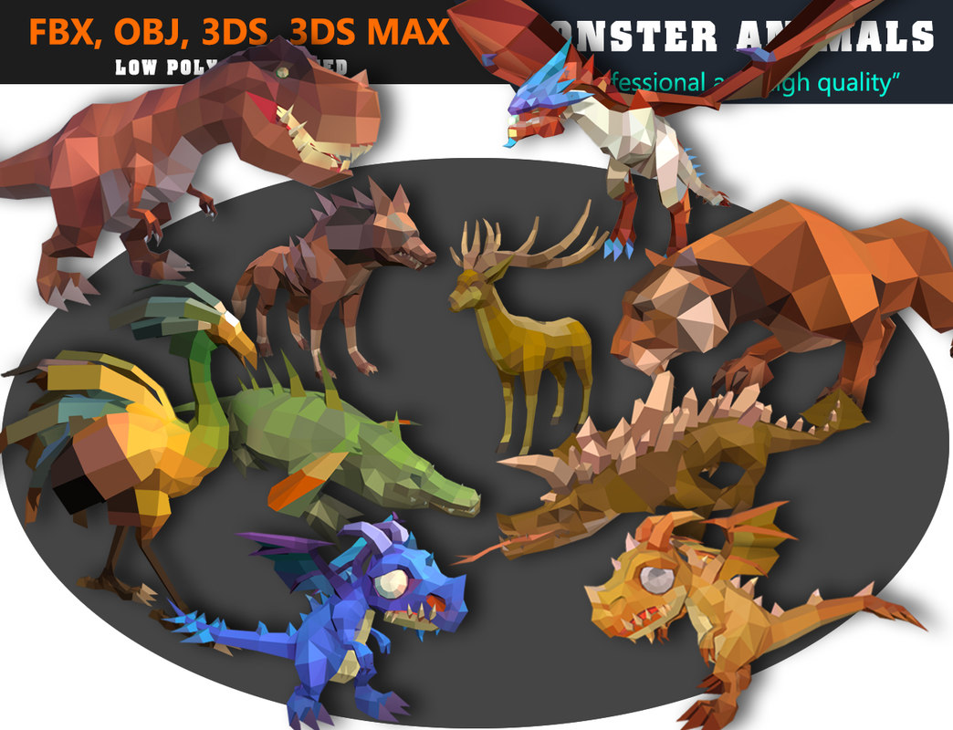 3D model animal cartoon - - TurboSquid 1319242