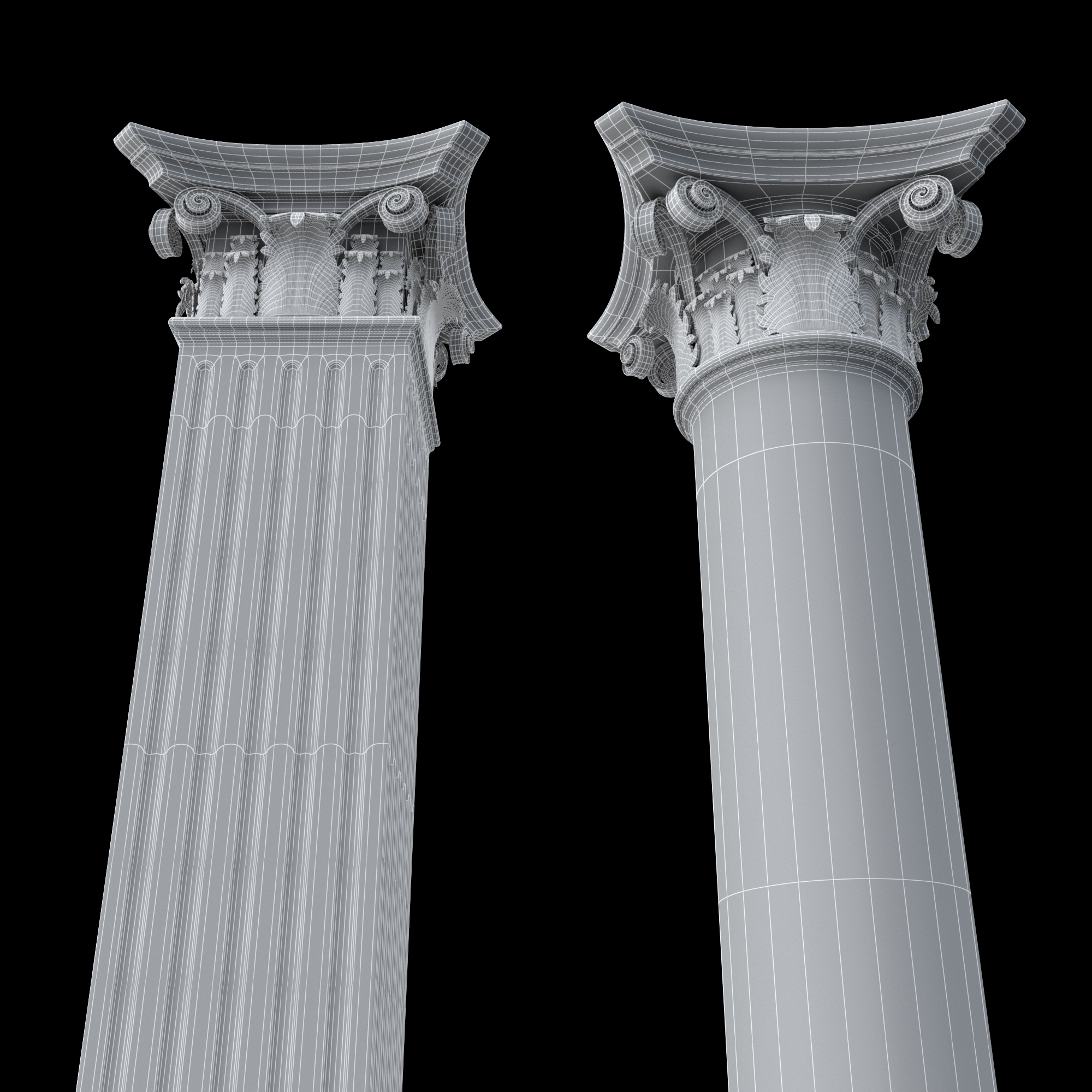 3D model roman column - TurboSquid 1319285