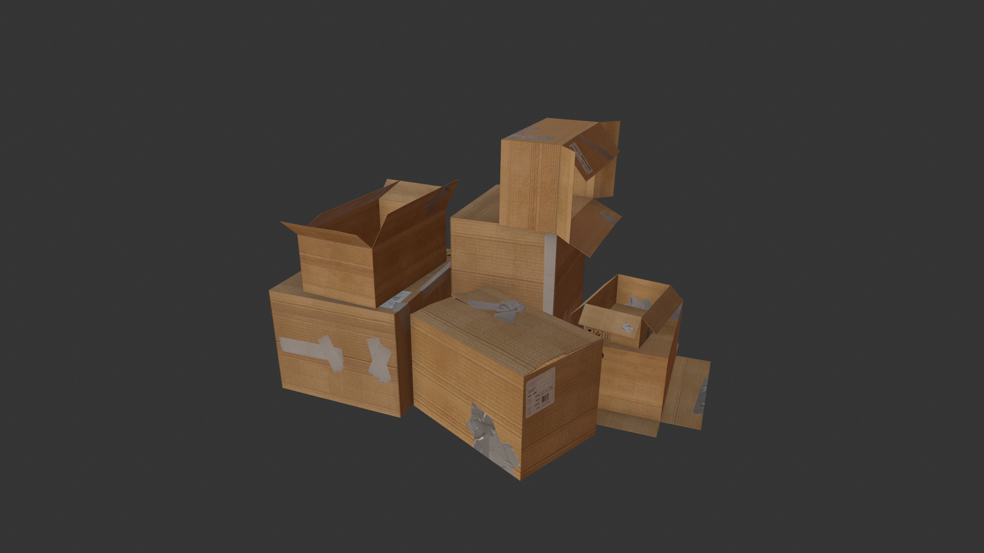 3D engines box 1 - TurboSquid 1319322