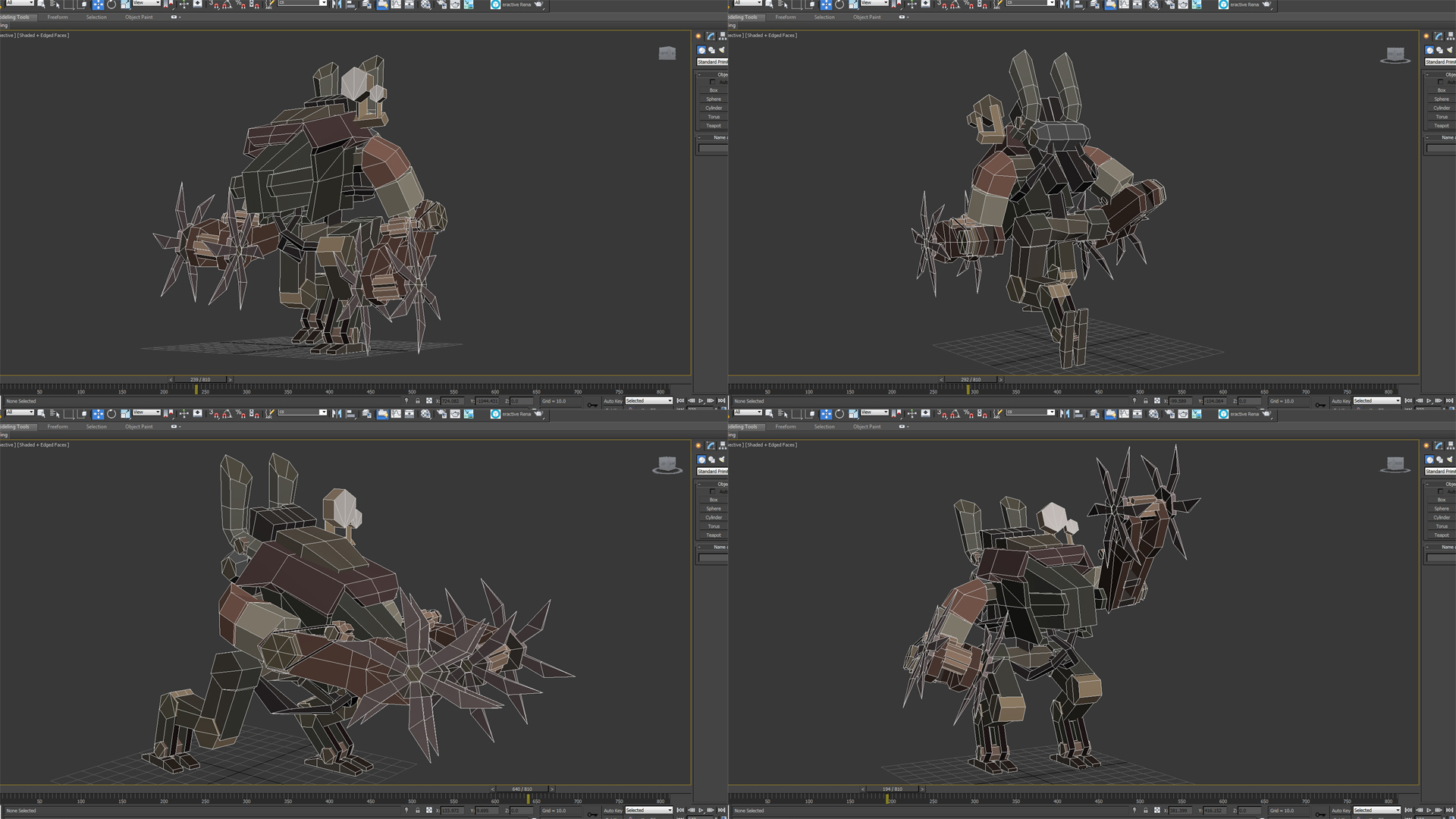 Mechanical mech - 3D model - TurboSquid 1319480