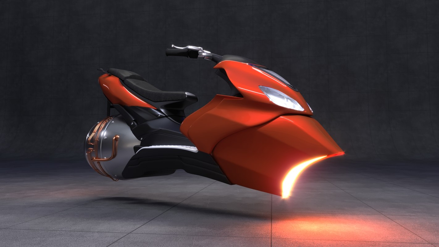 3D jet-motorcycle model - TurboSquid 1319532
