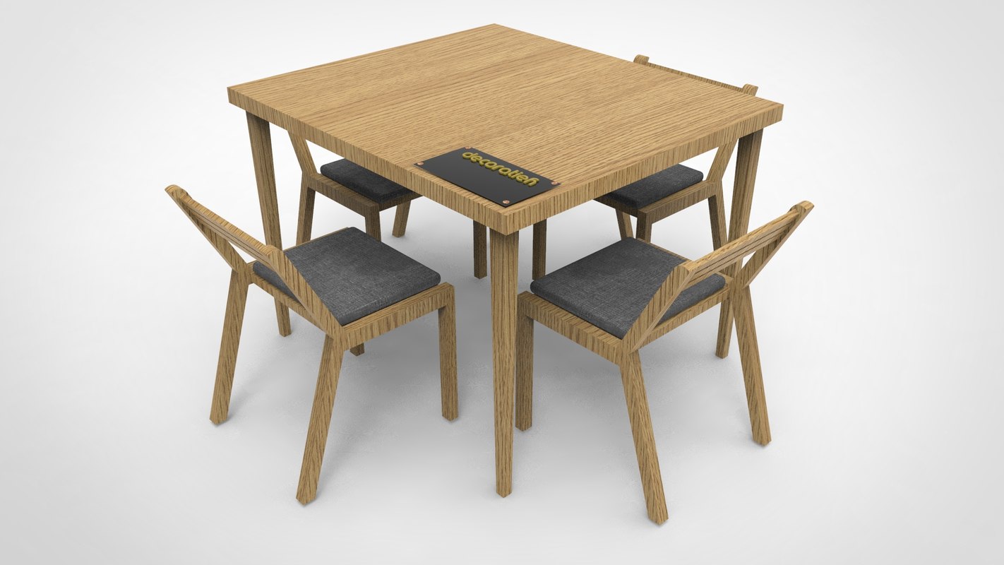 3D table design - TurboSquid 1319557