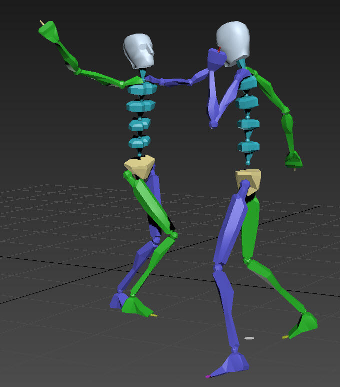 Motion FBX dance capture animation