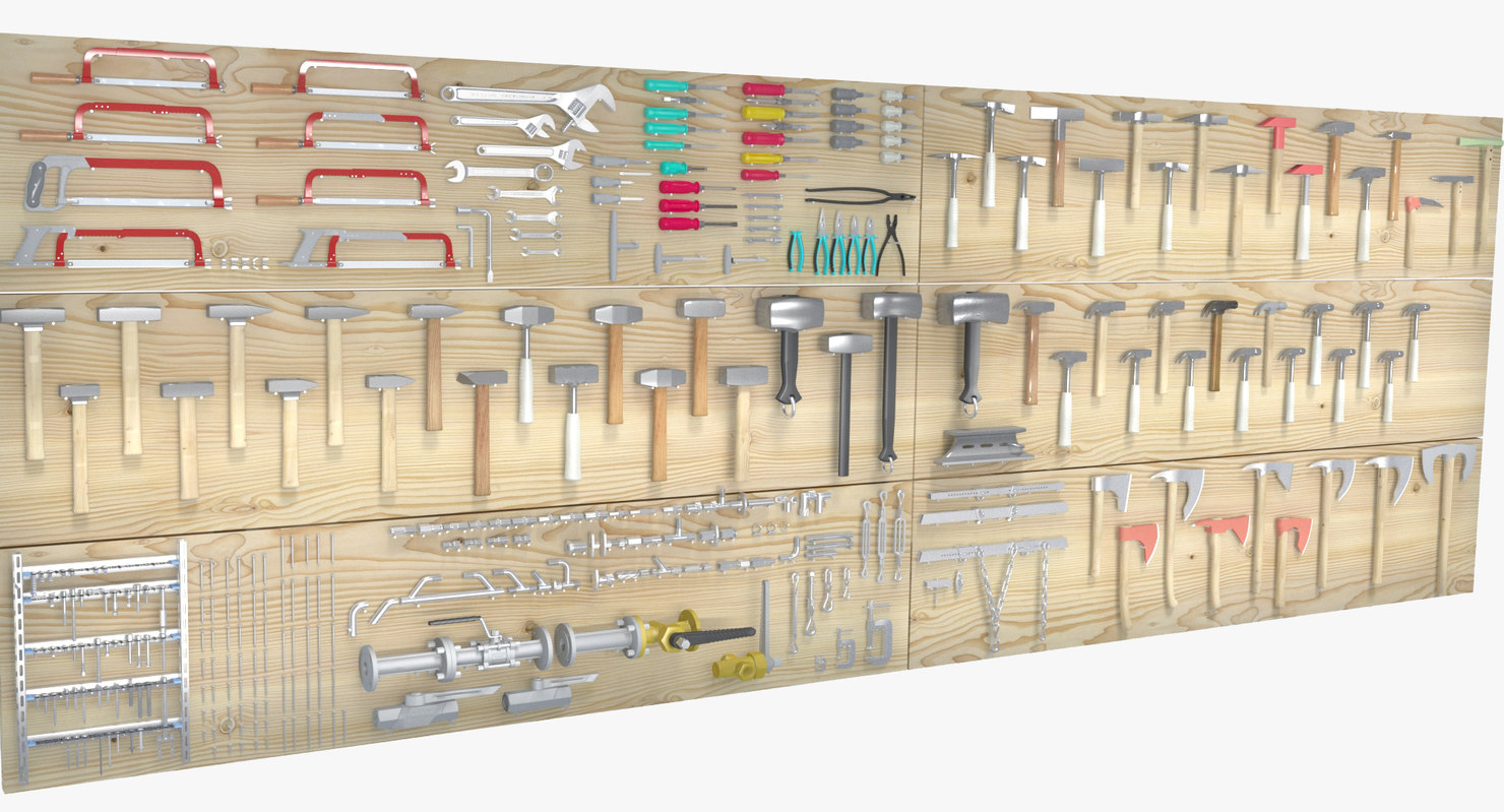 3d model set tools