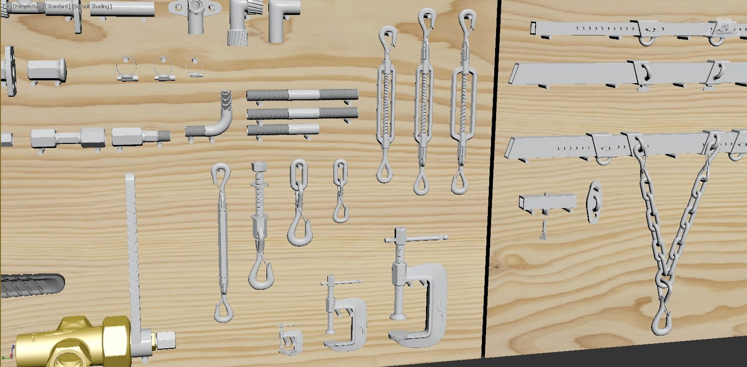 3d model set tools