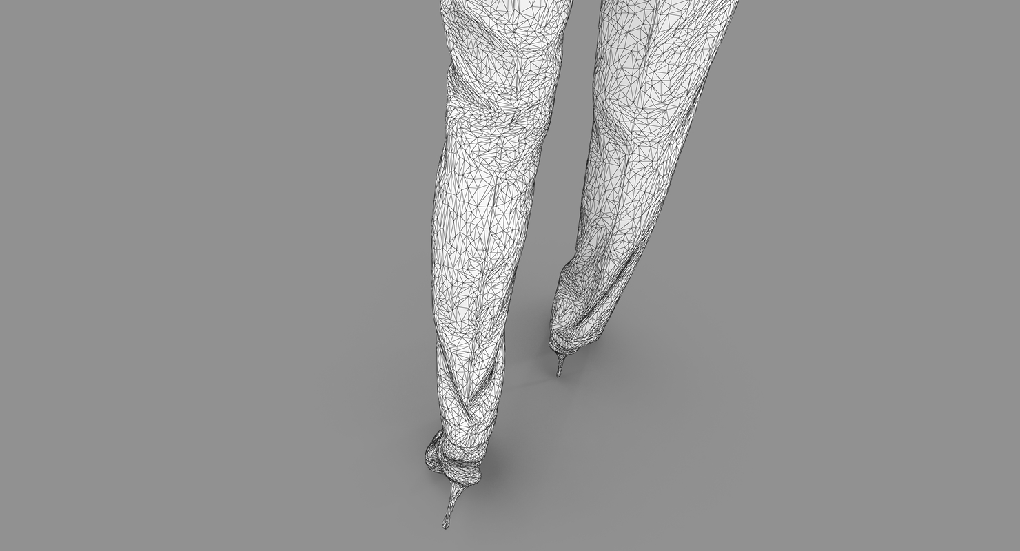 3D active business woman human body - TurboSquid 1158279