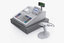 3d cash register sharp er-a347 model
