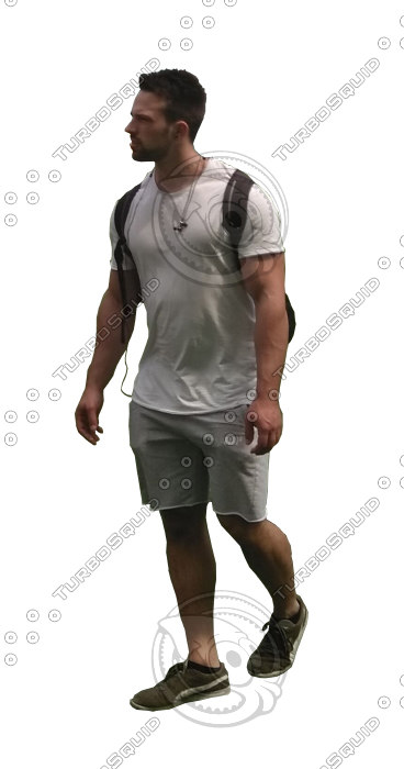 Texture PNG Guy 2D Man