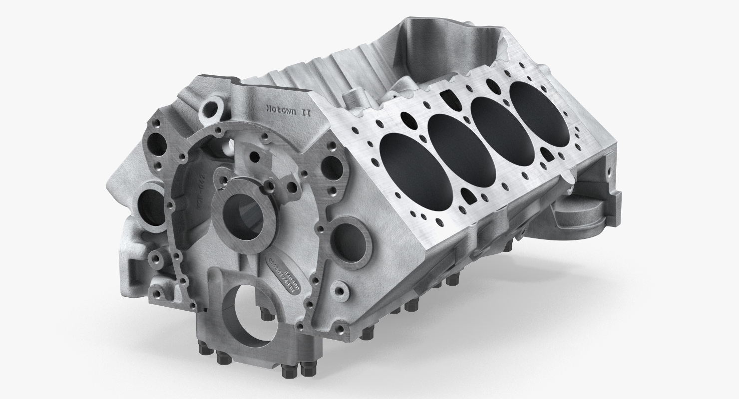 Motorblock 3D-Modell - TurboSquid 1327431