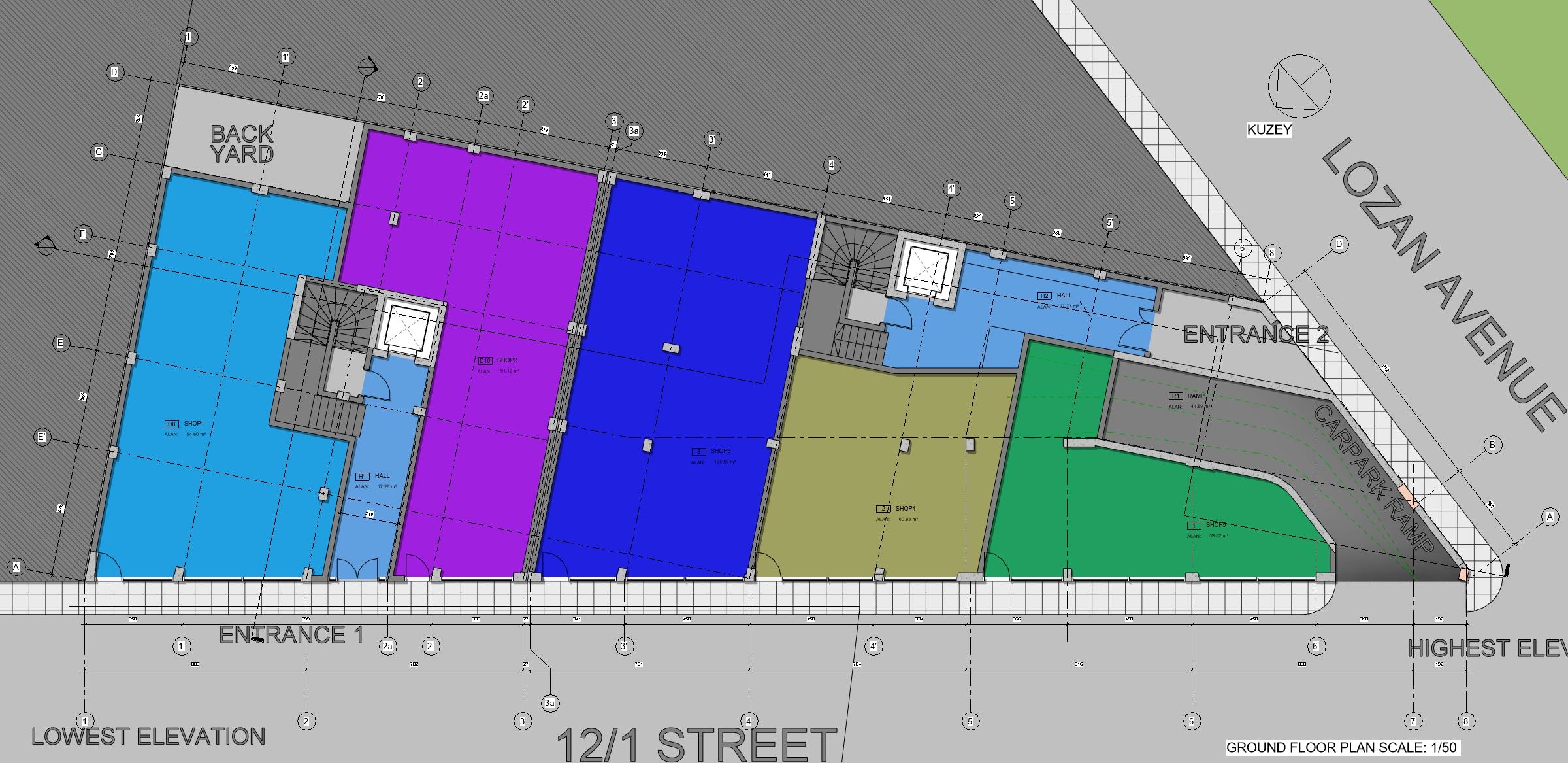 Revit project apartment building 3D model - TurboSquid 1338159