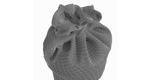 3d model sack fabric
