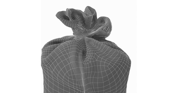 3d model sack fabric