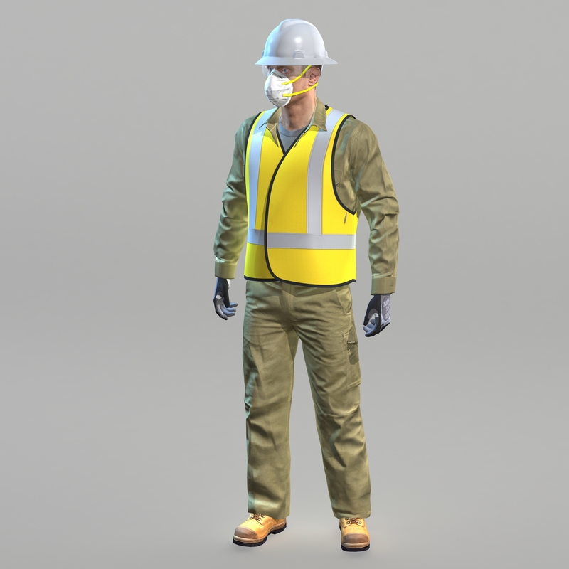 3d safety worker rig