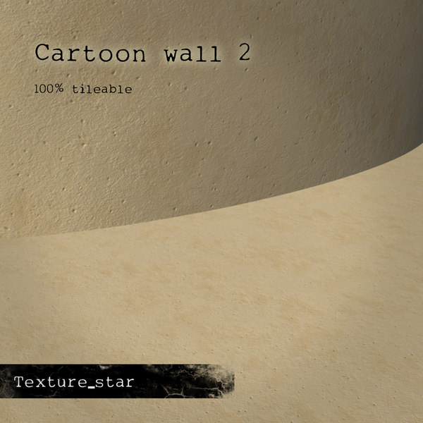 Texture cartoon wall cartoonish