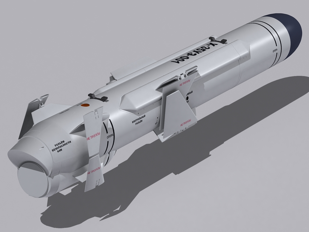 kh-35ue missile 3d 3ds