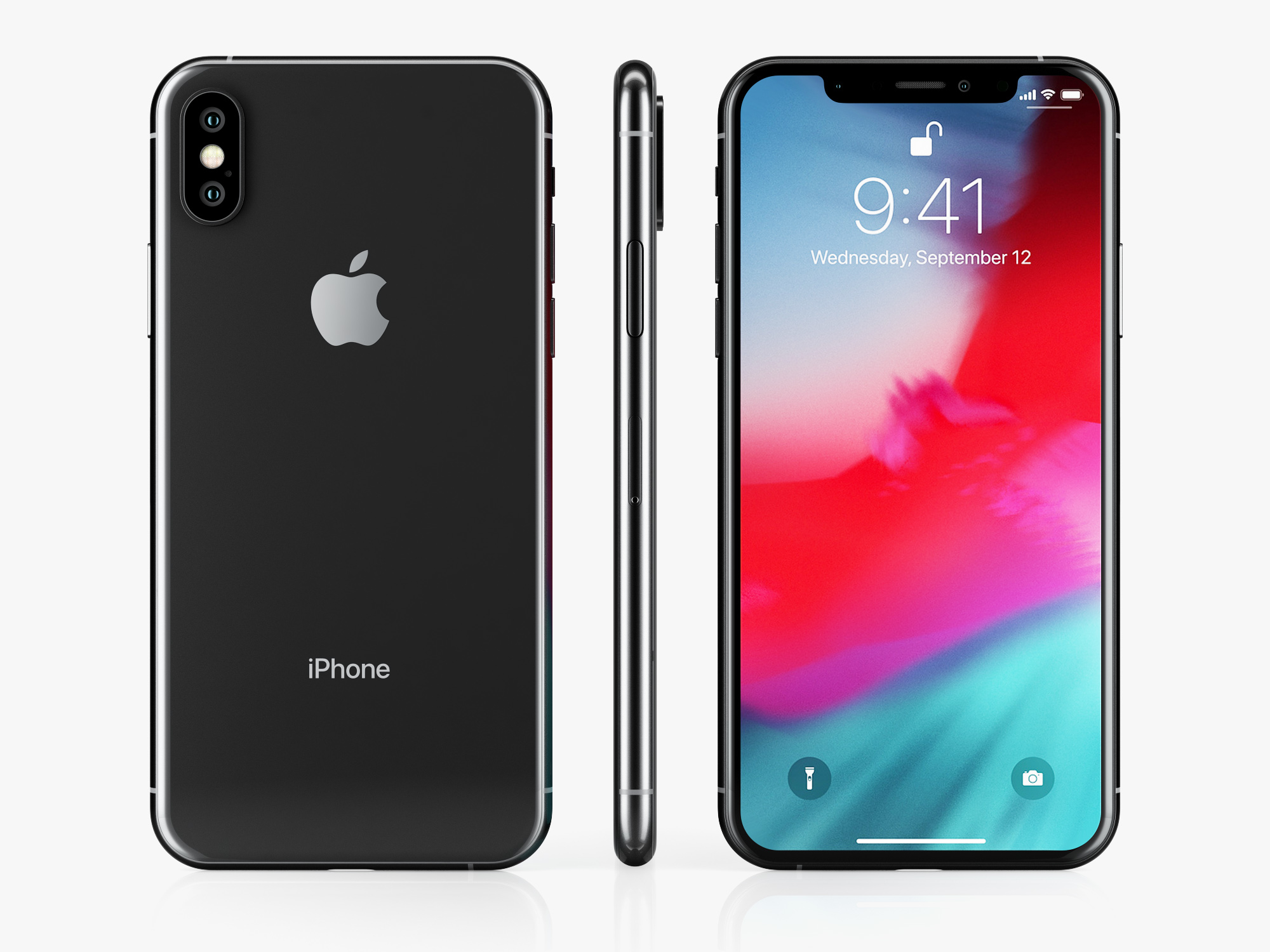 Apple iphone x model - TurboSquid 1202605