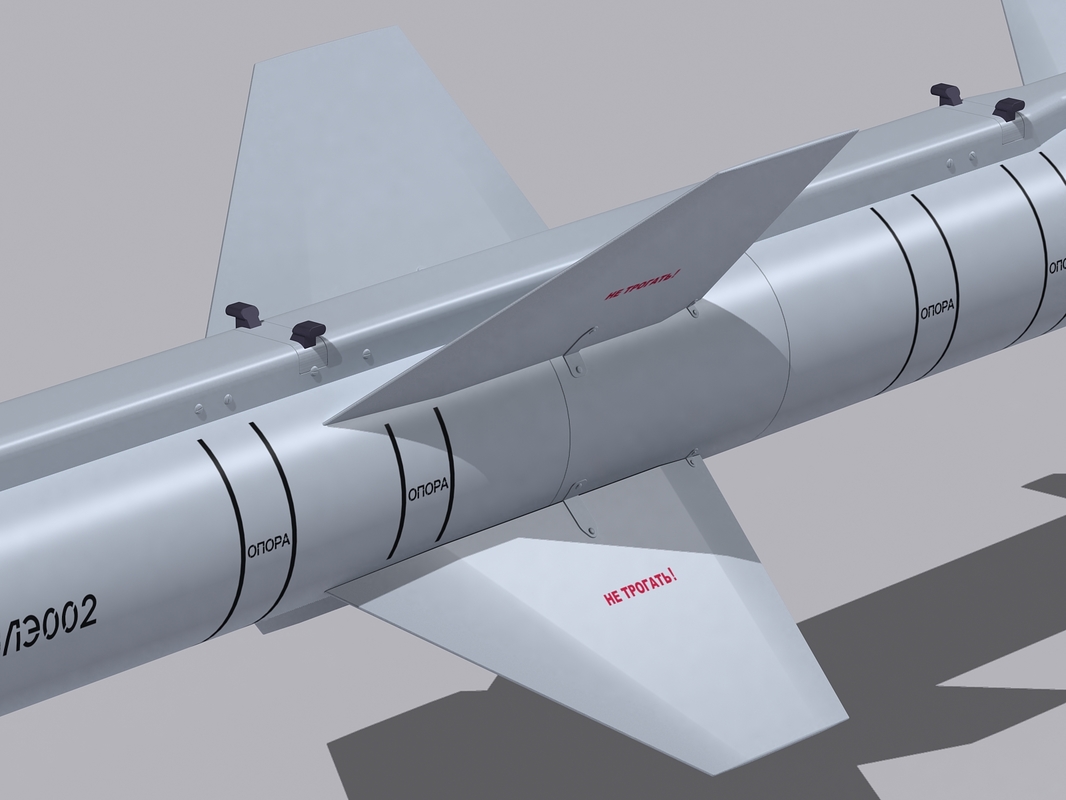 missiles kh-38mle 3d model