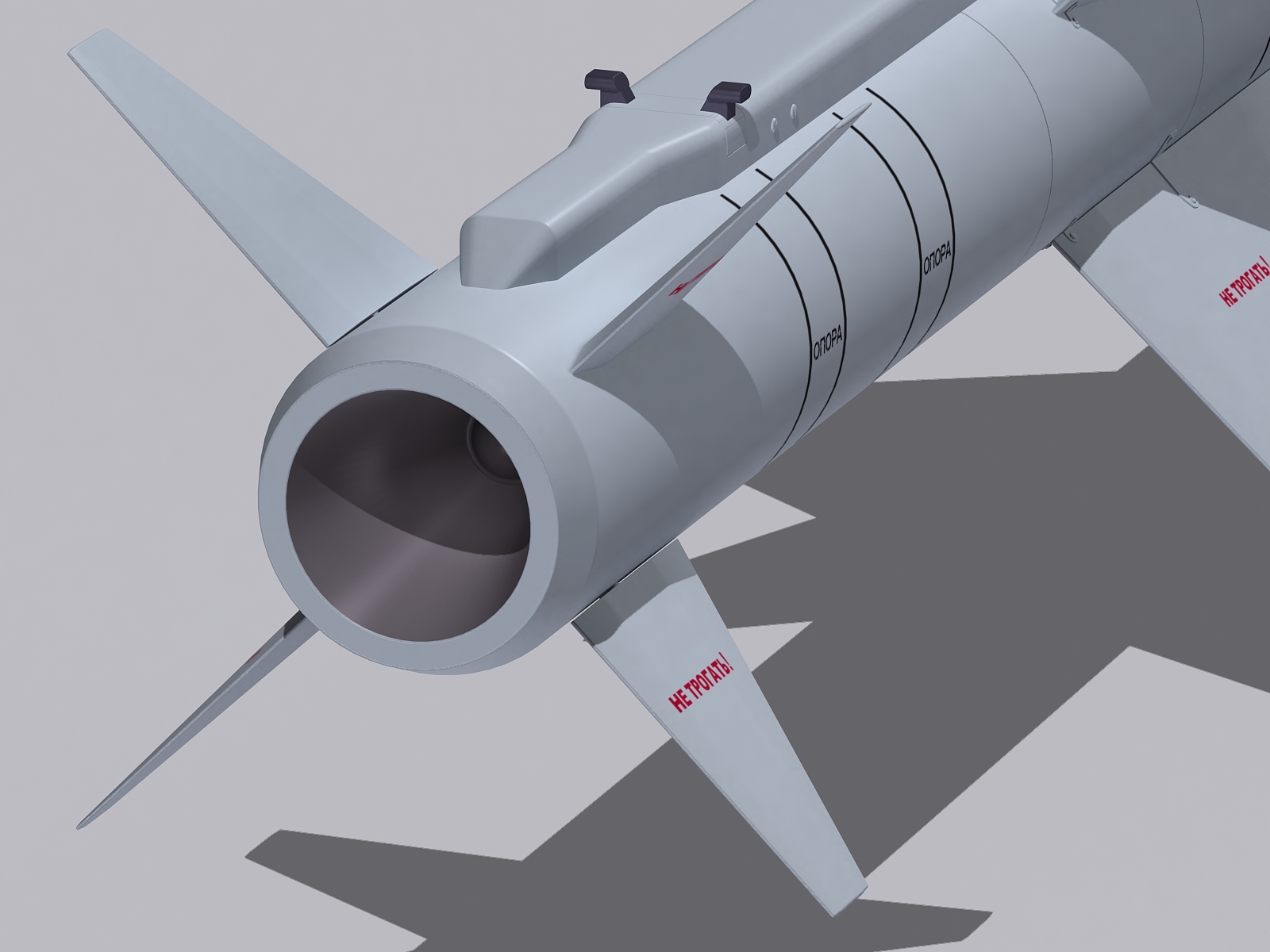 missiles kh-38mle 3d model